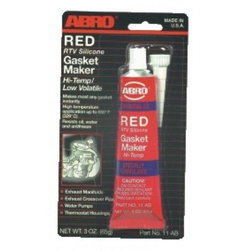 Φλαντζόκολλα ABRO ΚΟΚΚΙΝΗ gasket maker 85gr - pitsikoglou-trade.com
